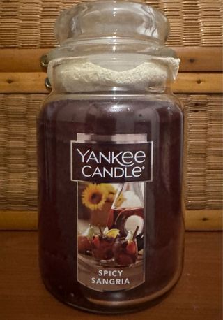 Candela rara Yankee Candle americana
