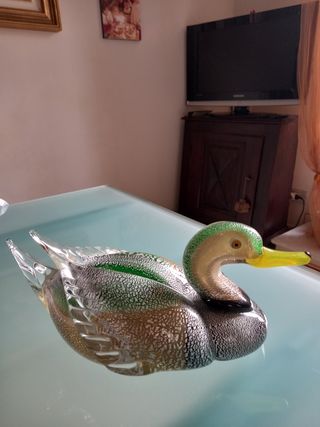Anatra in vetro di murano