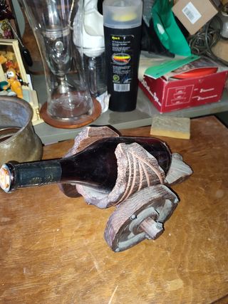 Portabottiglie legno