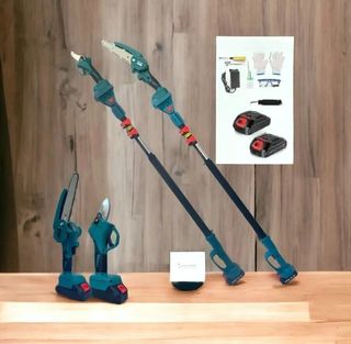 Kit Potatura Mini Motosega 6" + Forbice Cesoia a B