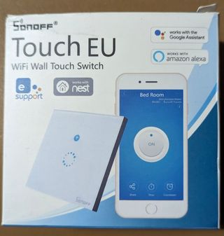 Due interruttori wifi Sonoff per domotica