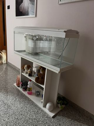 acquario 100 litri completo