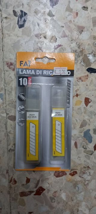 Lame di ricambio per taglierino