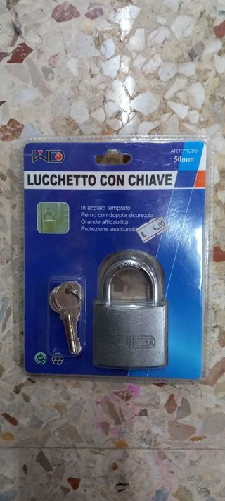 Lucchetto con chiave