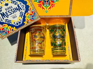 Bicchieri Birra Messina limited edition