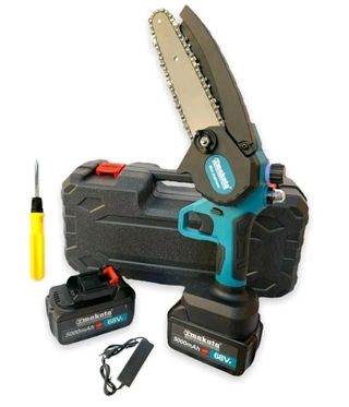 Mini elettrosega a doppia batteria 68V 8 pollici
