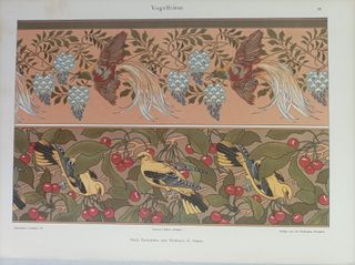 Liberty Stampa originale Uccelli di Sturm