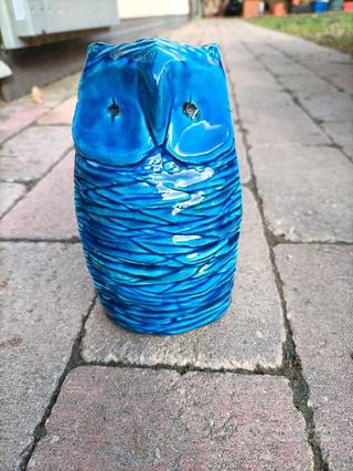 Gufo in ceramica