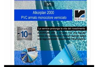 Arkolan pvc armato color sabbia