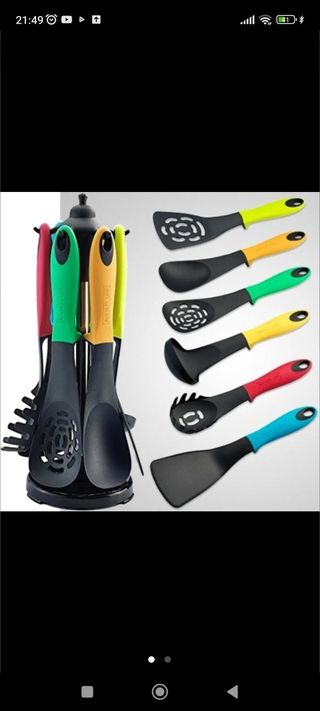 Set mestoli in silicone