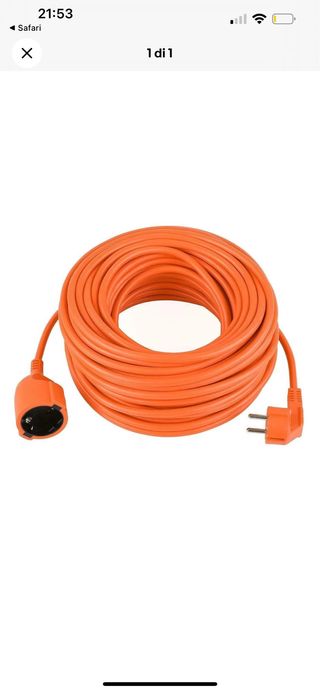 CAVO 20mt prolunga elettrica