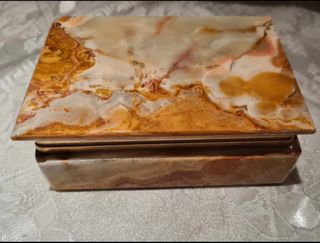 Portagioie vintage marmo onice
