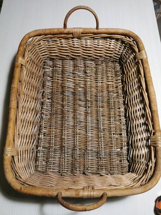 Cesto vimini grande 57x48 H 14