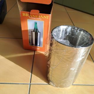 Glacette Brandani nuova in acciaio inox