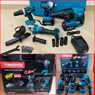 KIT 4 IN 1 TASSELLATORE+TRAPANO IMPULSI +TRAPANO A