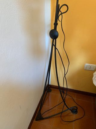 Lampada in ferro battuto