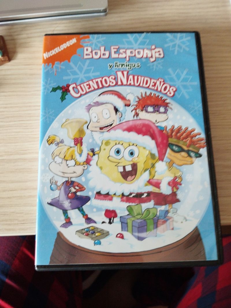Dvd Navideño De Bob Esponja