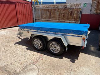 Remolque 2 ejes de segunda mano en WALLAPOP