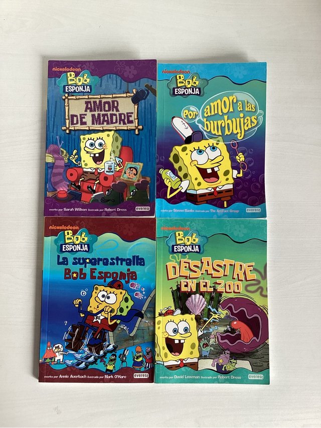 Libros De Bob Esponja Bob Esponja Archivos Coleccionables