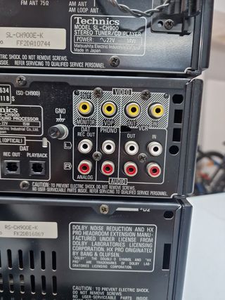 Equipo de música Technics de segunda mano en WALLAPOP