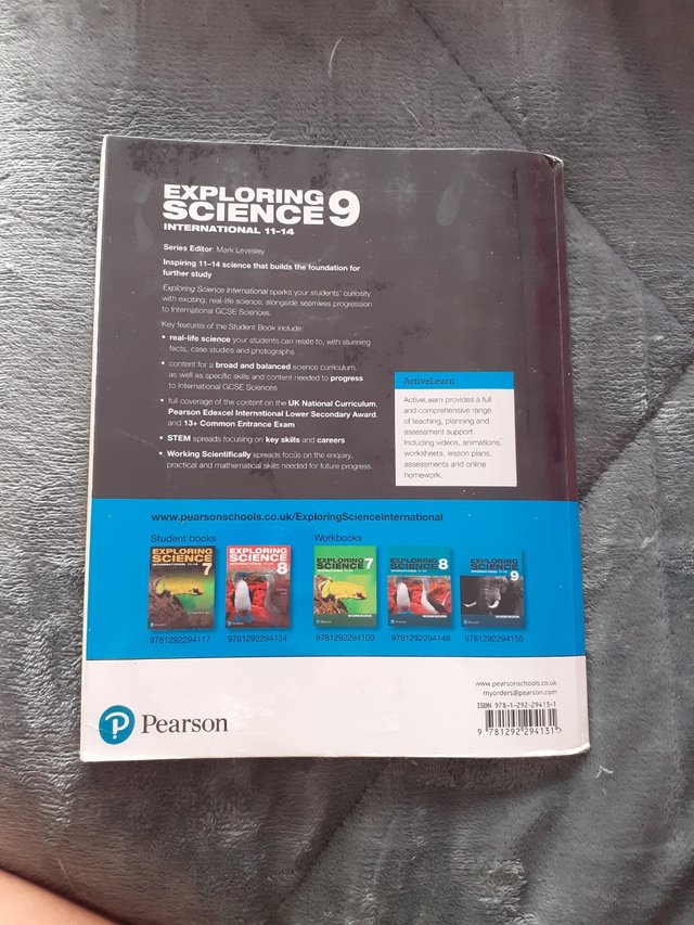 Exploring Science How Science Works Year 9 Student Book Year 9 Science