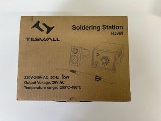 Estacion de soldadura Tilswall RJ969 de Segunda mano por 30 EUR en Turquel Wallapop