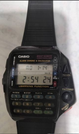 Reloj Casio CMD-40 Vintage - Control remoto y Calc de segunda mano por ...