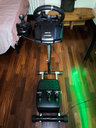 Volante Logitech G290 + Stand Wheel Pro de Segunda mano por 330 EUR en ...